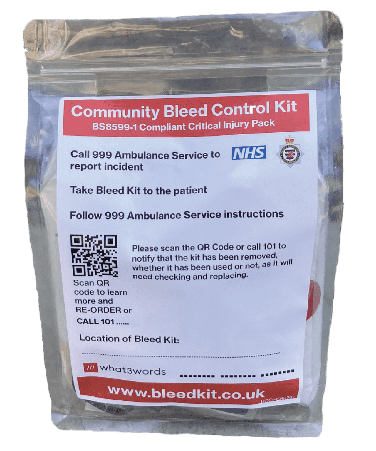 Bleed Kit Order | HeartSafe® AED Locator