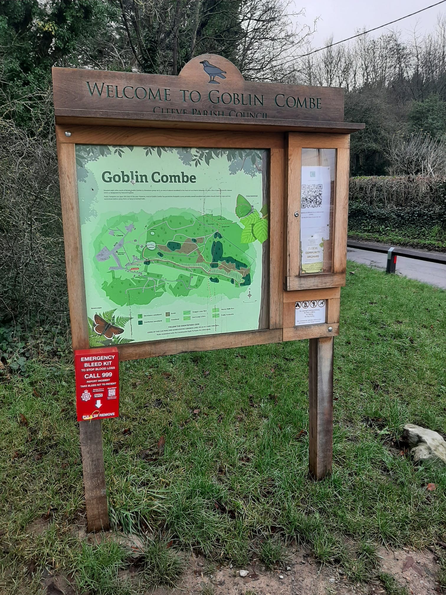 Goblin Combe Car Park | HeartSafe® AED Locator